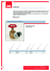 muurhydrant met DSP45 - Ansul